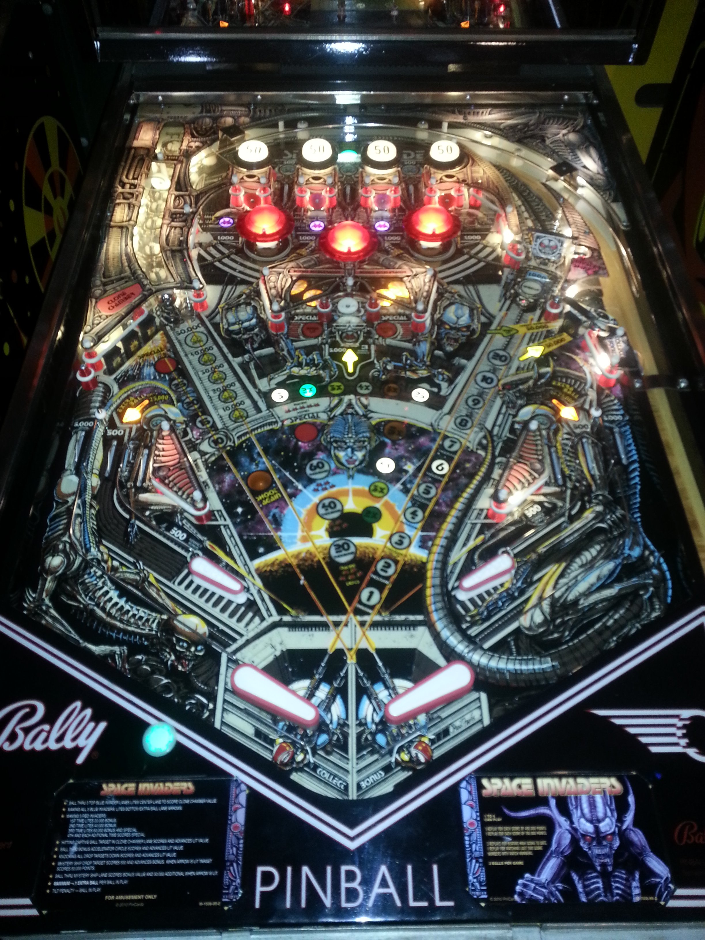 Bally Space Invaders Pinball For Sale